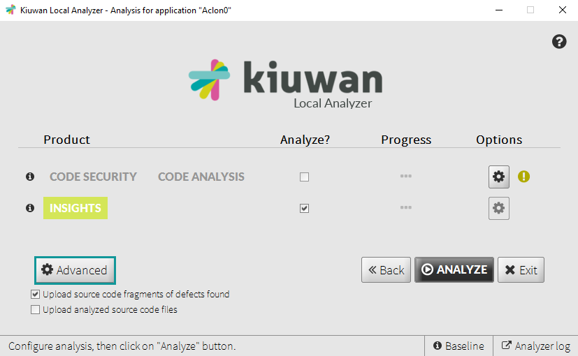 Start your First Scan with Kiuwan Local Analyzer – Kiuwan