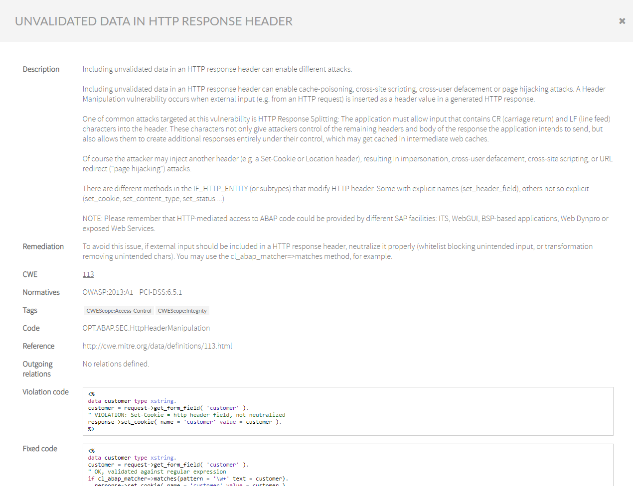 CWE-89: SQL Injection – Kiuwan