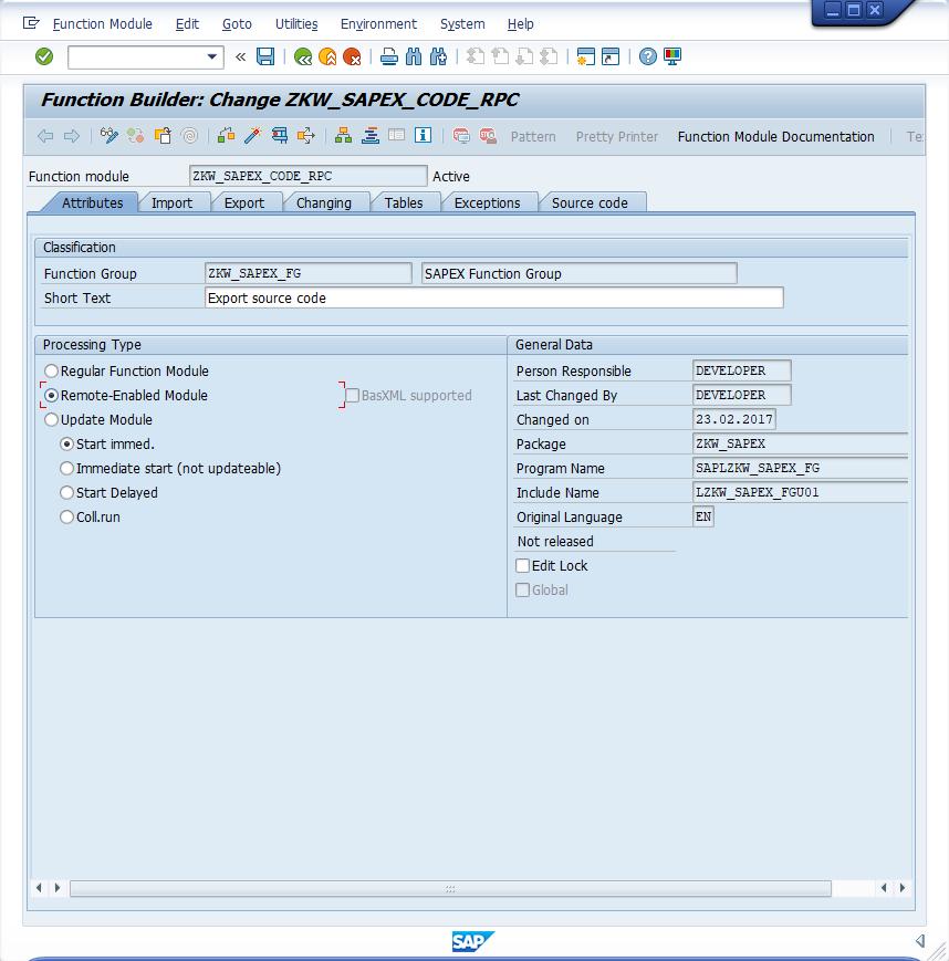 SAPEX Installation for Remote Scenarios – Kiuwan